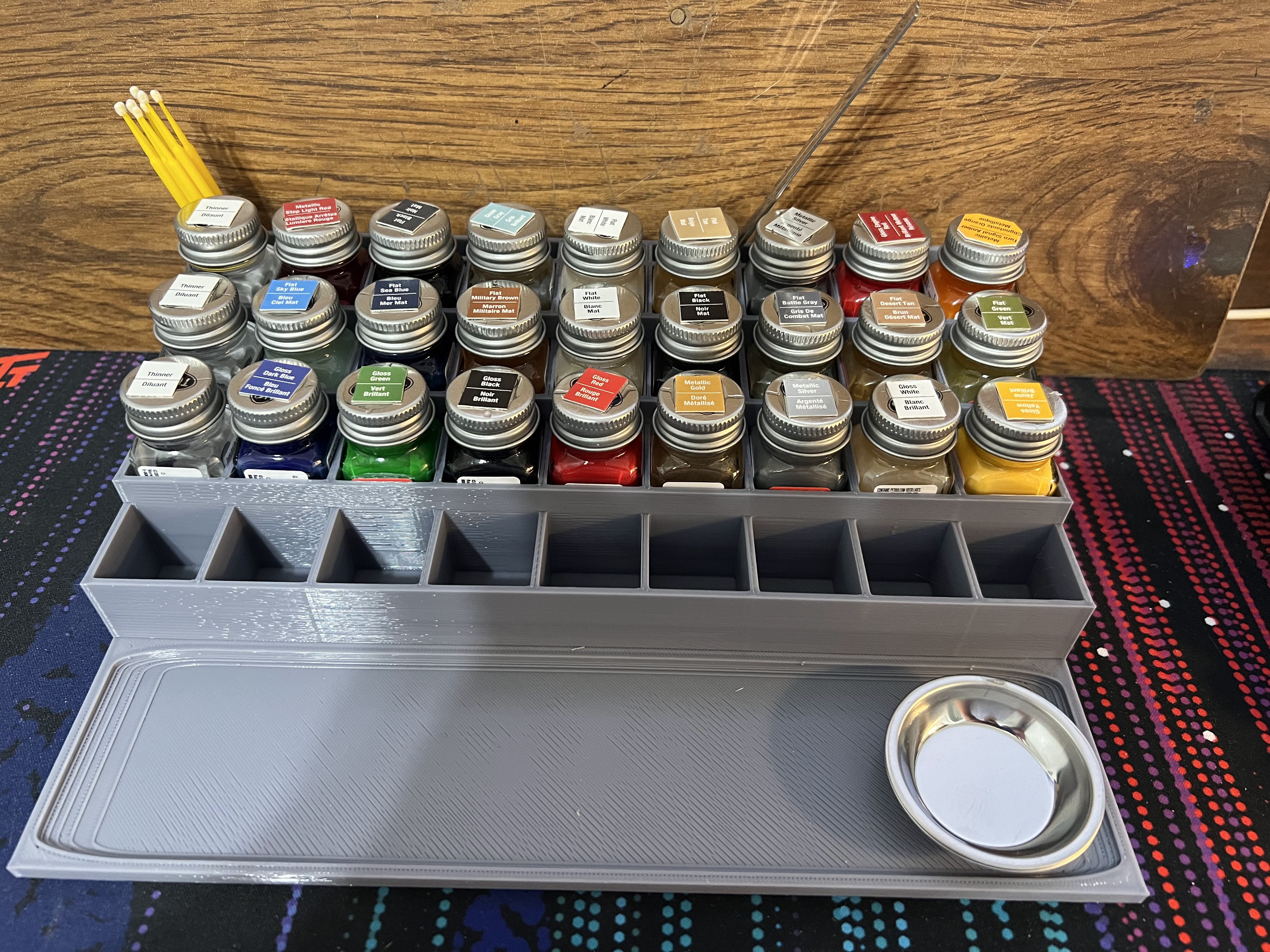 Testors Paint Caddy by Matthew C | Download free STL model | Printables.com