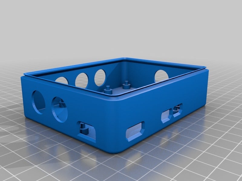 Raspberry Pi Zero Npr One Radio By Adafruit Download Free Stl Model 