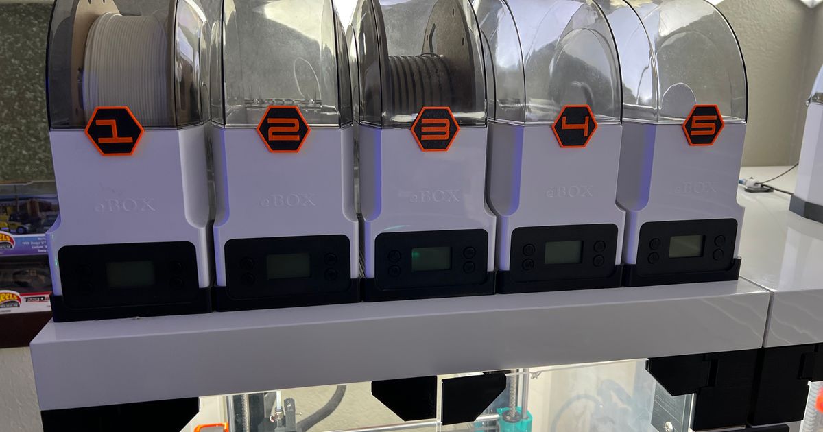 eSun eBox holder for Lack Enclosure by BeckTuning | Download free STL ...