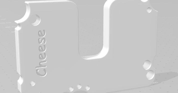 (Cheese) bracket por TechSpiderbot | Descargar modelo STL gratuito ...
