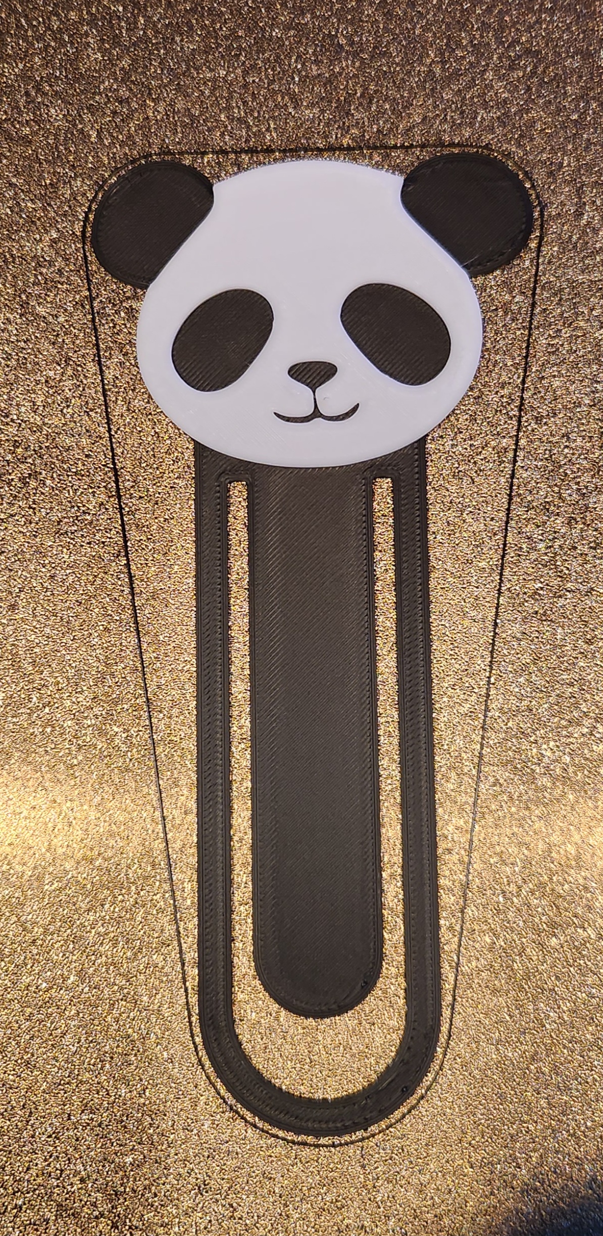 Panda Bookmark by Epiales | Download free STL model | Printables.com