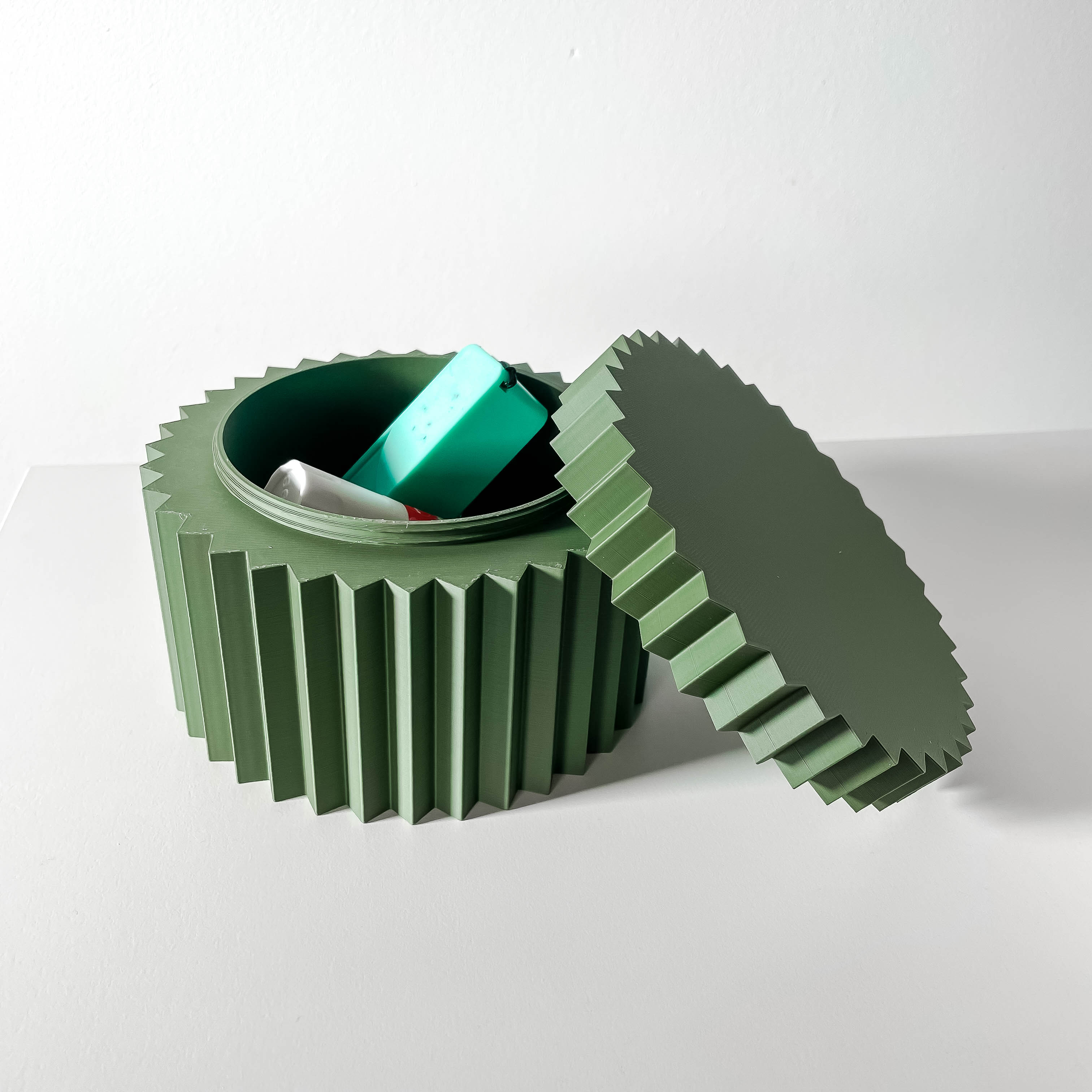 The Aris Storage Container | Desk Organizer and Misc Holder | Modern ...