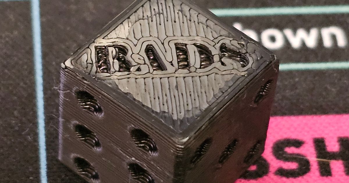 Dice for BADS game by Peep Designs | Download free STL model ...