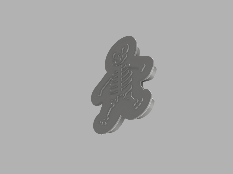 Halloween Cookie Man by Mephisto97 | Download free STL model ...