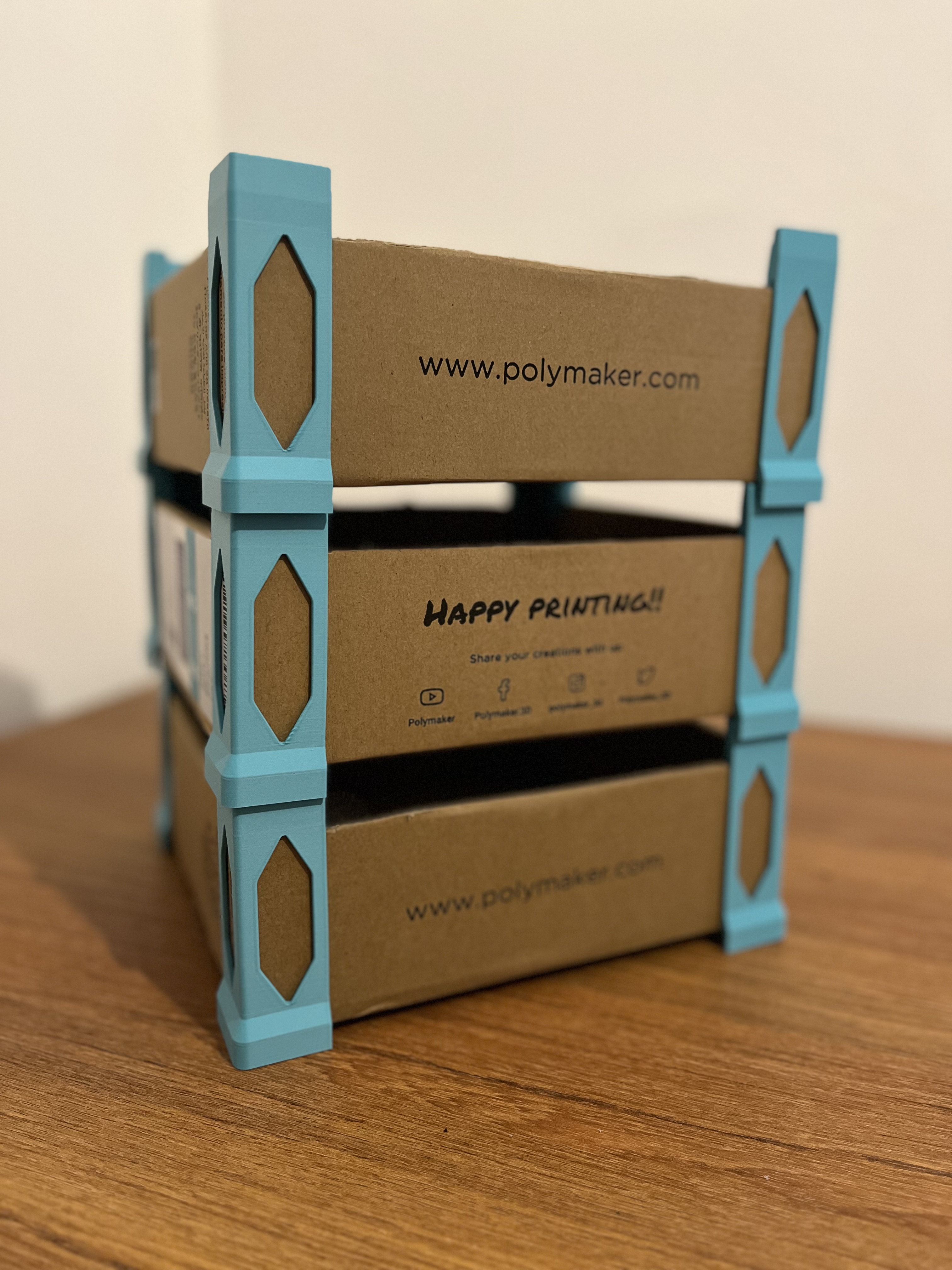 Cardboard Storage System by Polymaker | Download free STL model ...