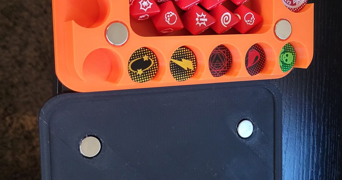 Marvel Crisis Protocol Token Box by Danny Smith | Download free STL ...