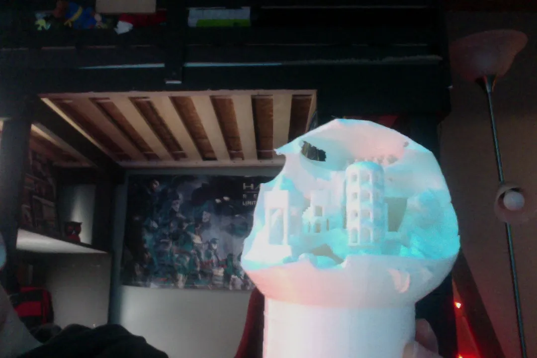 moon city globe by Chase Wagner | Download free STL model | Printables.com