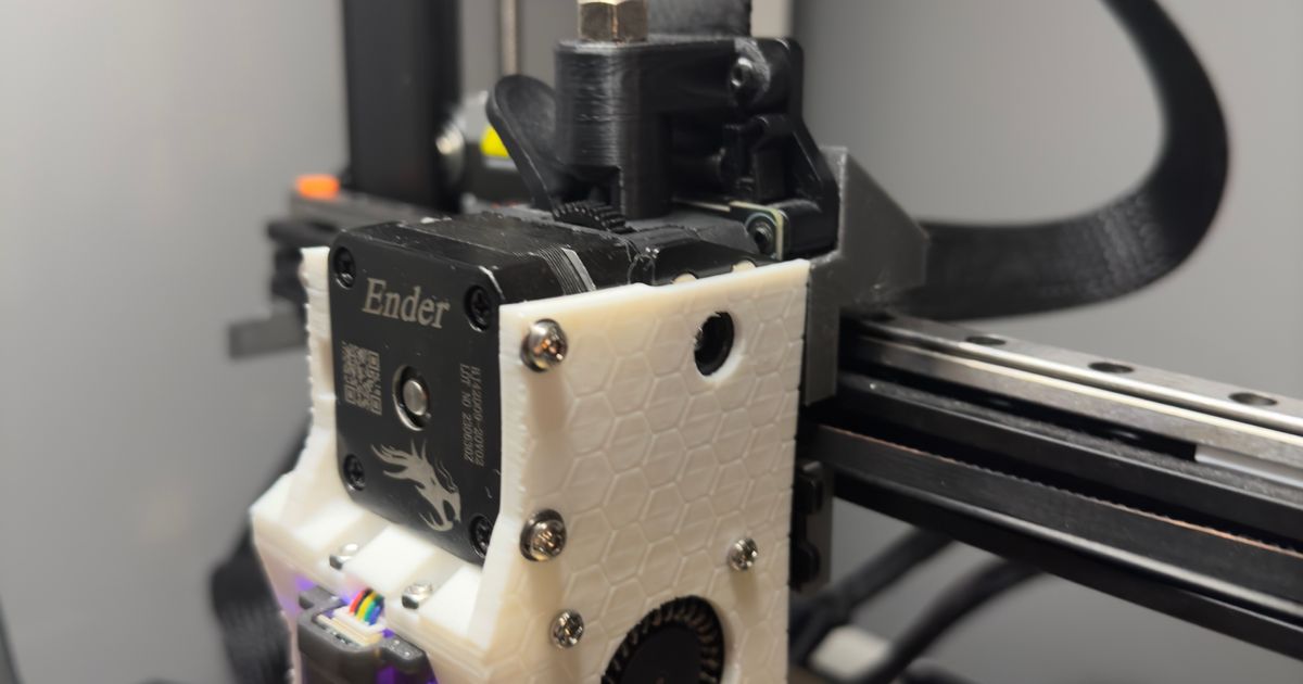 Linear X Rail Mod Ender 3 v3 SE by Ben | Download free STL model | Printables.com