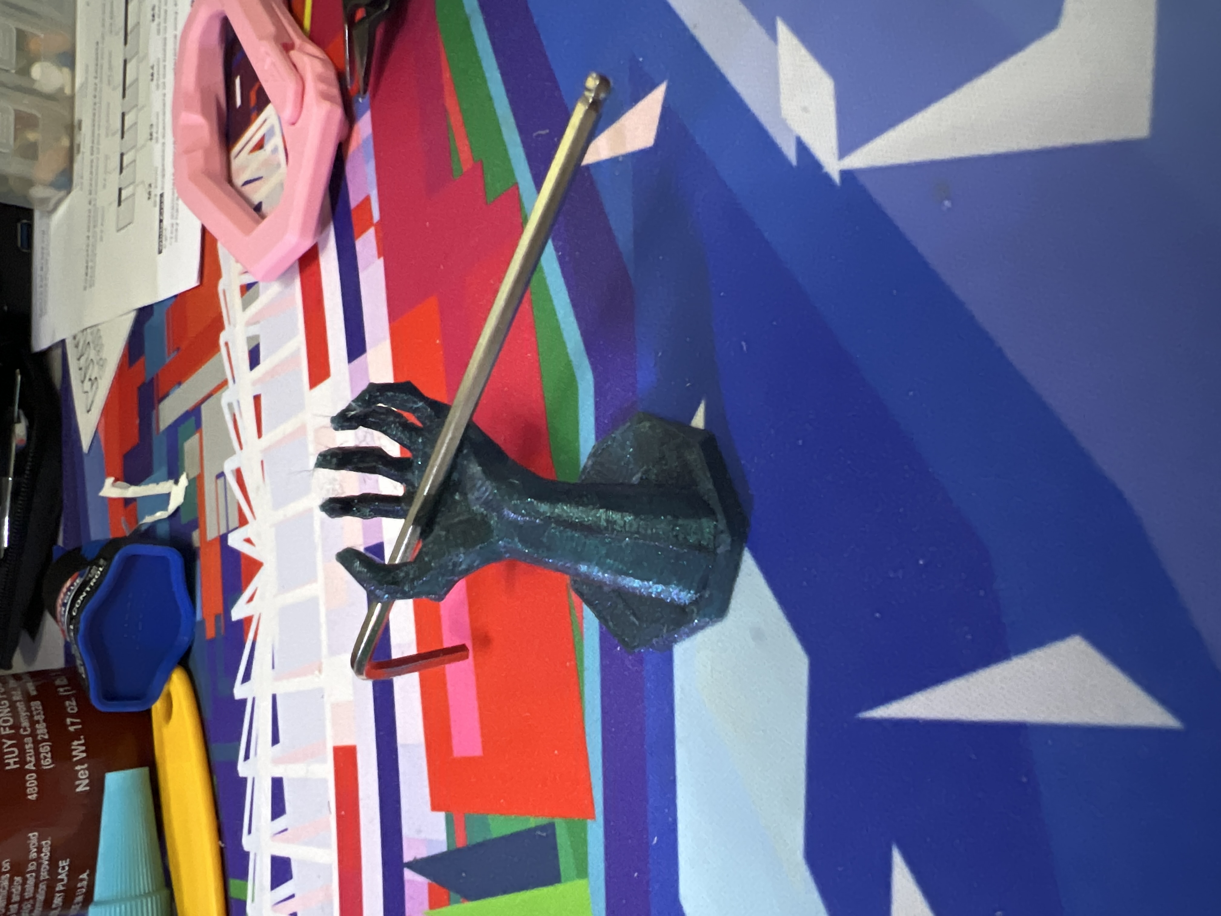 Low Poly Hand Stand by Spikeon | Download free STL model | Printables.com