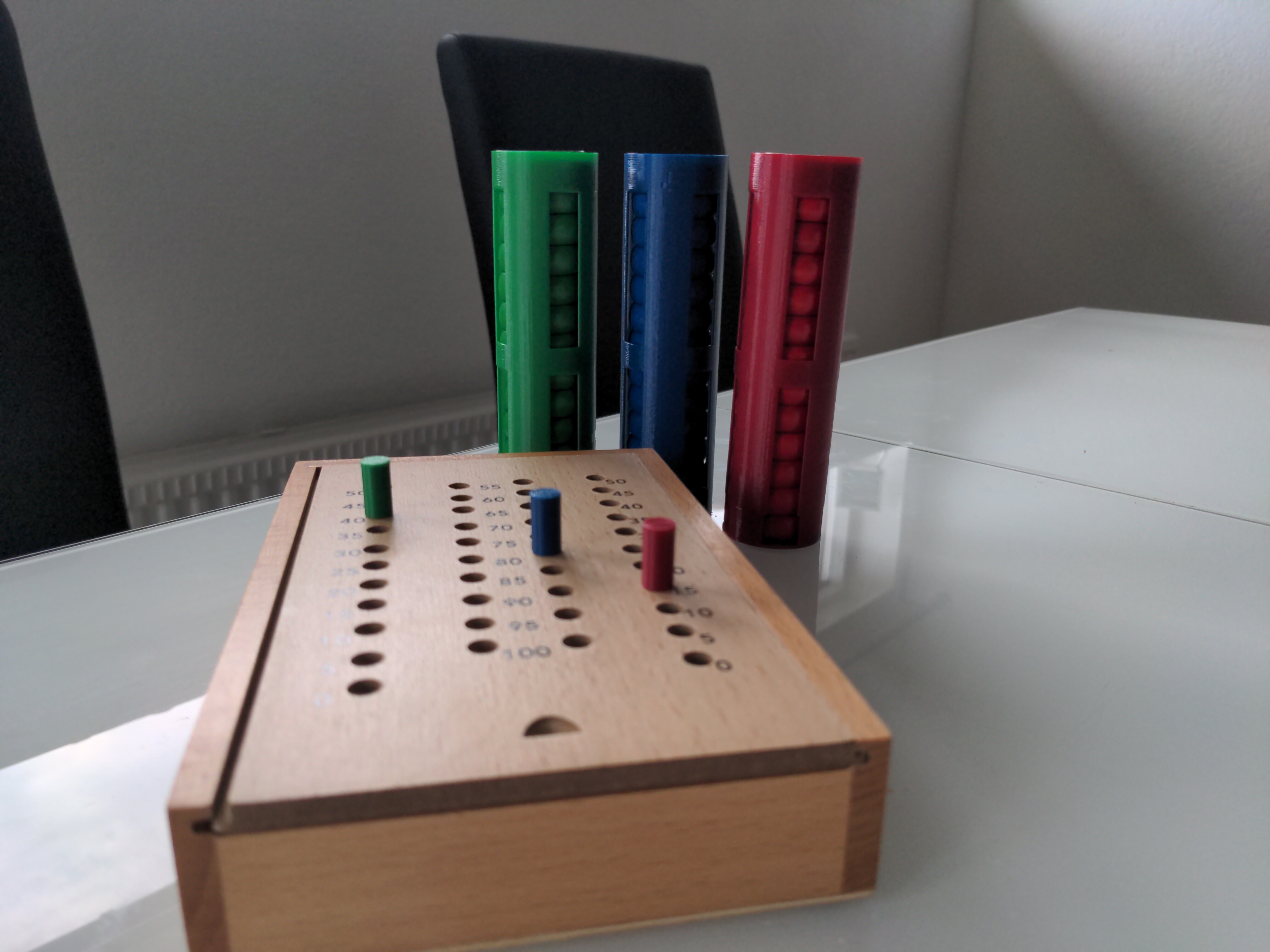 Crokinole Pegs (for board or scoring) by mnemic | Download free STL ...