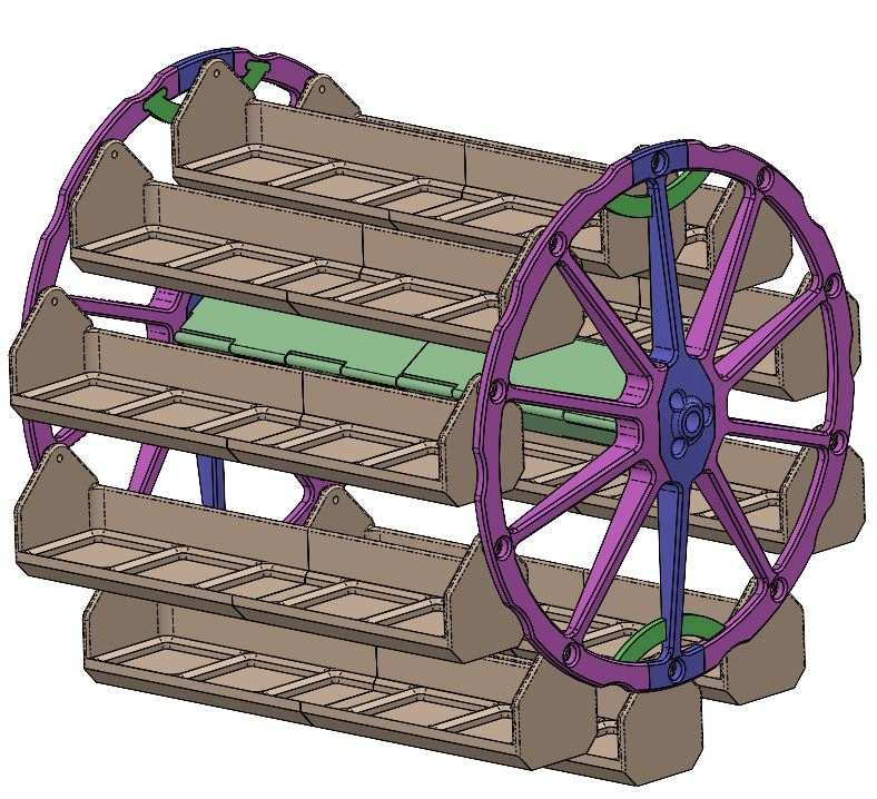 Gridfinity Carousel - Prusa MINI edition by NikoFly | Download free STL ...