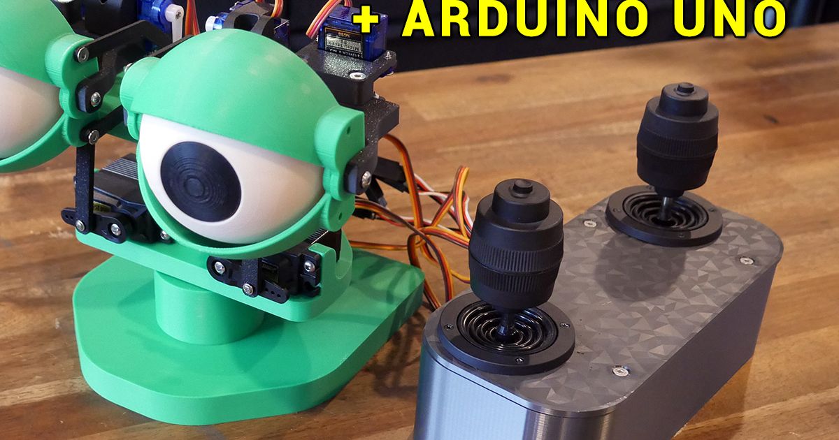 Twin Joystick Arduino Uno Controller Remix By Teachingtech Download