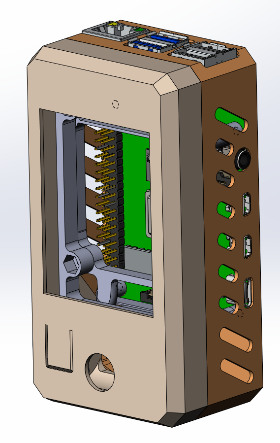 Prusa Mini Display Box RaspberryPI Case 3B, 4B and soon 5 by Eddi ...