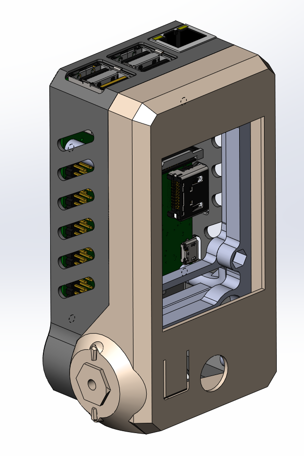 Prusa Mini Display Box RaspberryPI Case 3B, 4B and soon 5 by Eddi ...