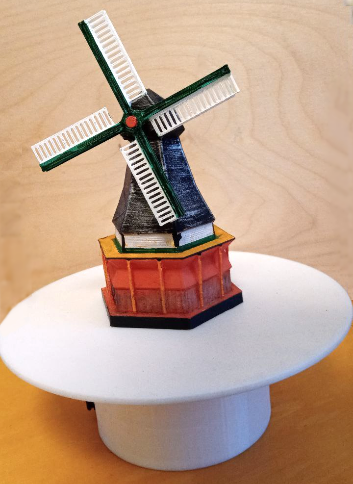 Dutch Windmill by Kowa | Download free STL model | Printables.com