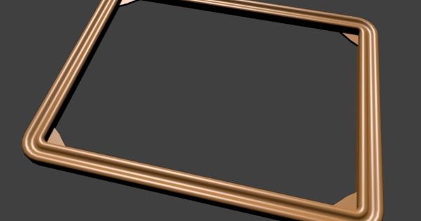 Simple Litho Frame With Blendfile by Magig_I3Prusa | Download free STL ...