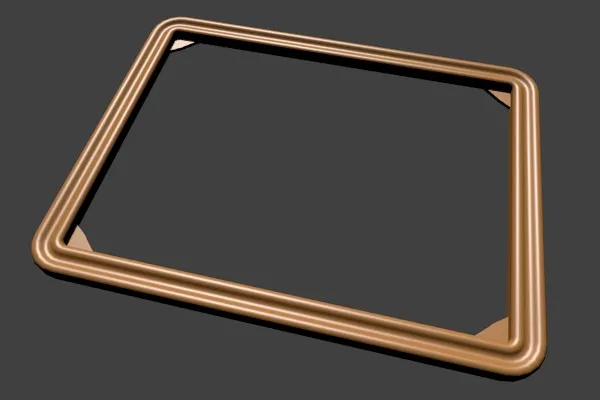 Simple Litho Frame With Blendfile by Magig_I3Prusa | Download free STL ...