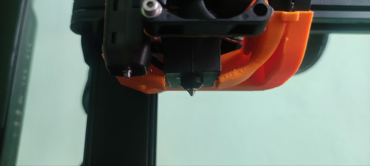 Fan Duct 5015 ender 3 v3 SE by Oleksandr Holovko | Download free STL model | Printables.com