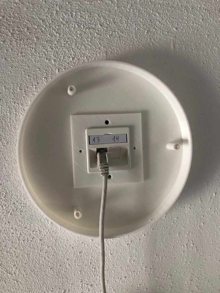 Unifi AP Network Socket Mount RJ45 por SteffenBeck | Descargar modelo ...
