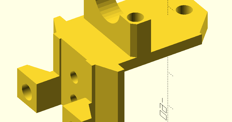 Key for CNC Rook carriage with V6-CHC hotend by Ambrosia | Download ...