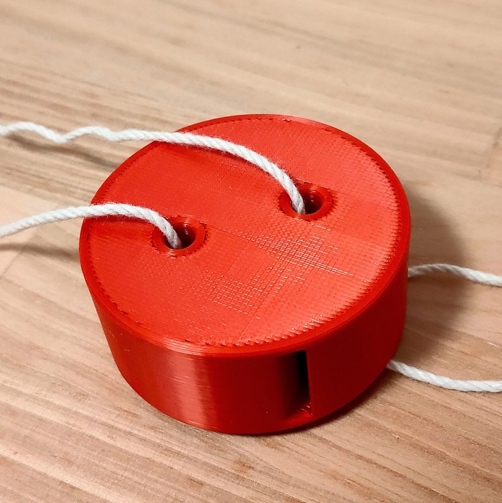 Button whirligigs with Whistle by pirotsuku | Download free STL model ...
