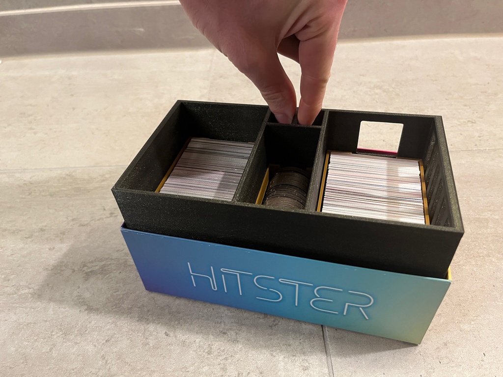 Hitster box-organizer & stand (basic-game & expansion) by SteffenBeck ...