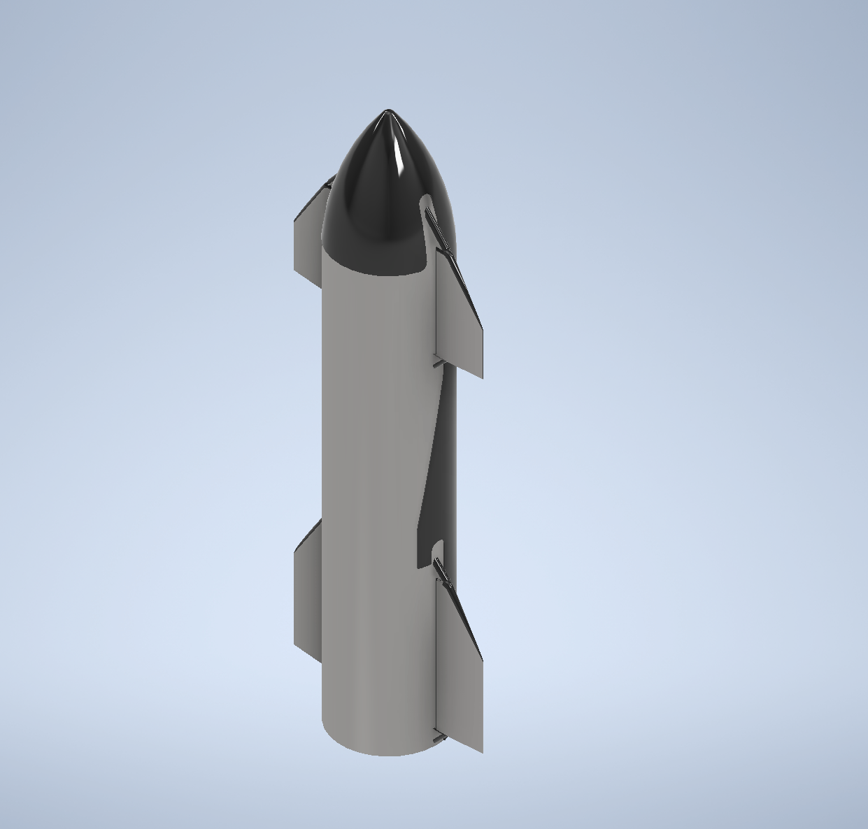 Spaceship and Tower w. SpaceX Starship look (Updated) / Tour de ...