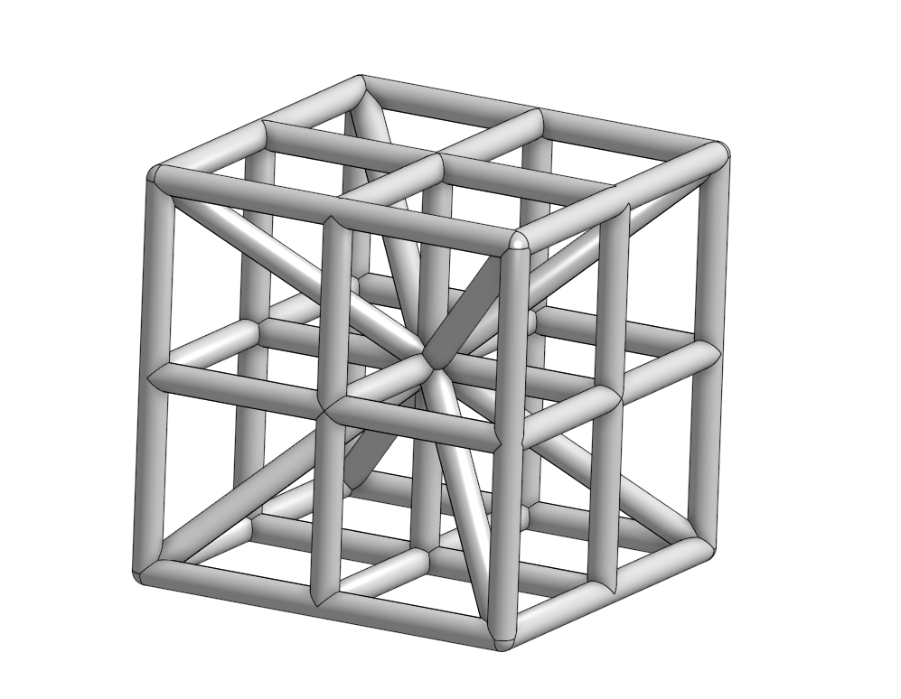 Cube Matrix Crystal by Handy Handcrafts | Download free STL model ...