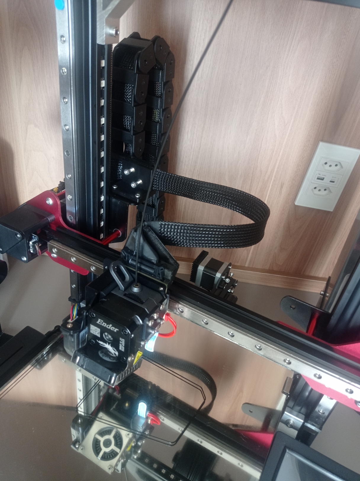 Sprite extruder ender 3 pro cable chain and cable guide by RobimXD ...