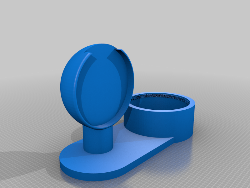 Scanner Desktop Holder by cdeas | Download free STL model | Printables.com