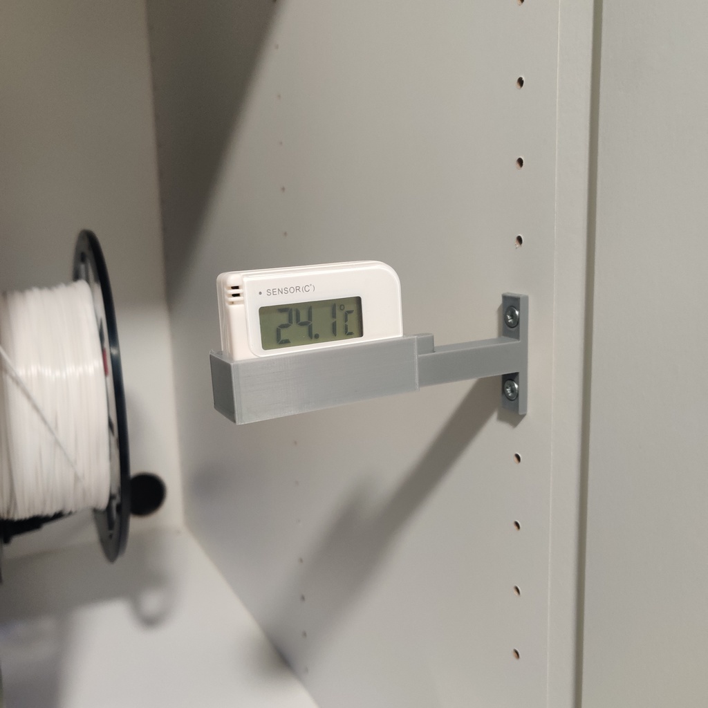 Ikea enclosure temperature display mount by Komukal | Download free STL ...