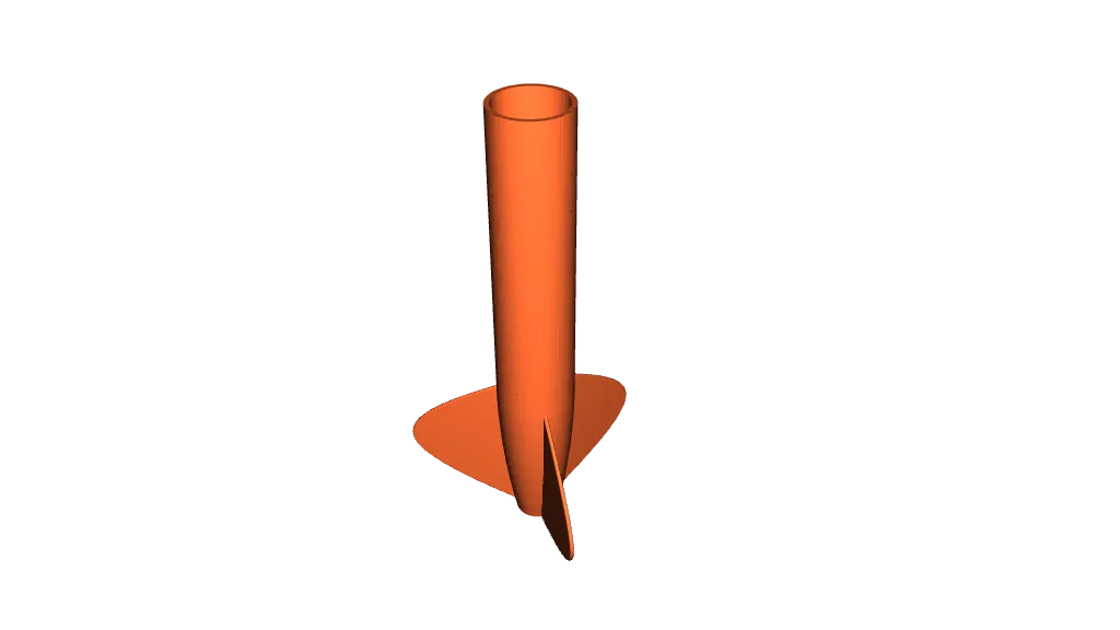 SuperSonic Mk2 V1 18mm model rocket by CHARLIE DETORIE | Download free ...
