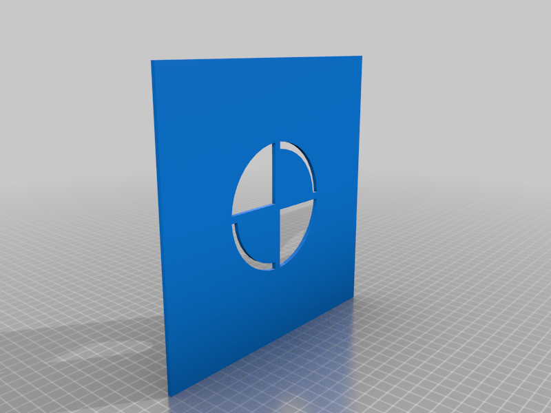 CENTER OF GRAVITY STENCIL 90MM von Firefly | Kostenloses STL-Modell ...