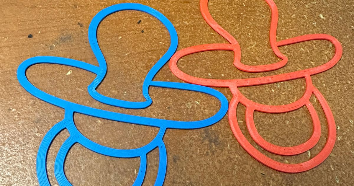 Pacifier by DobryUjo | Download free STL model | Printables.com