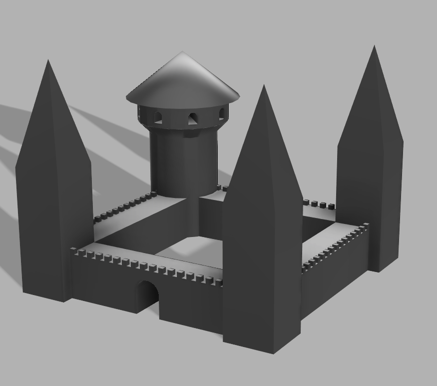 Castle by T-Models | Download free STL model | Printables.com