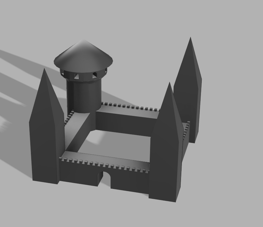 Castle by T-Models | Download free STL model | Printables.com