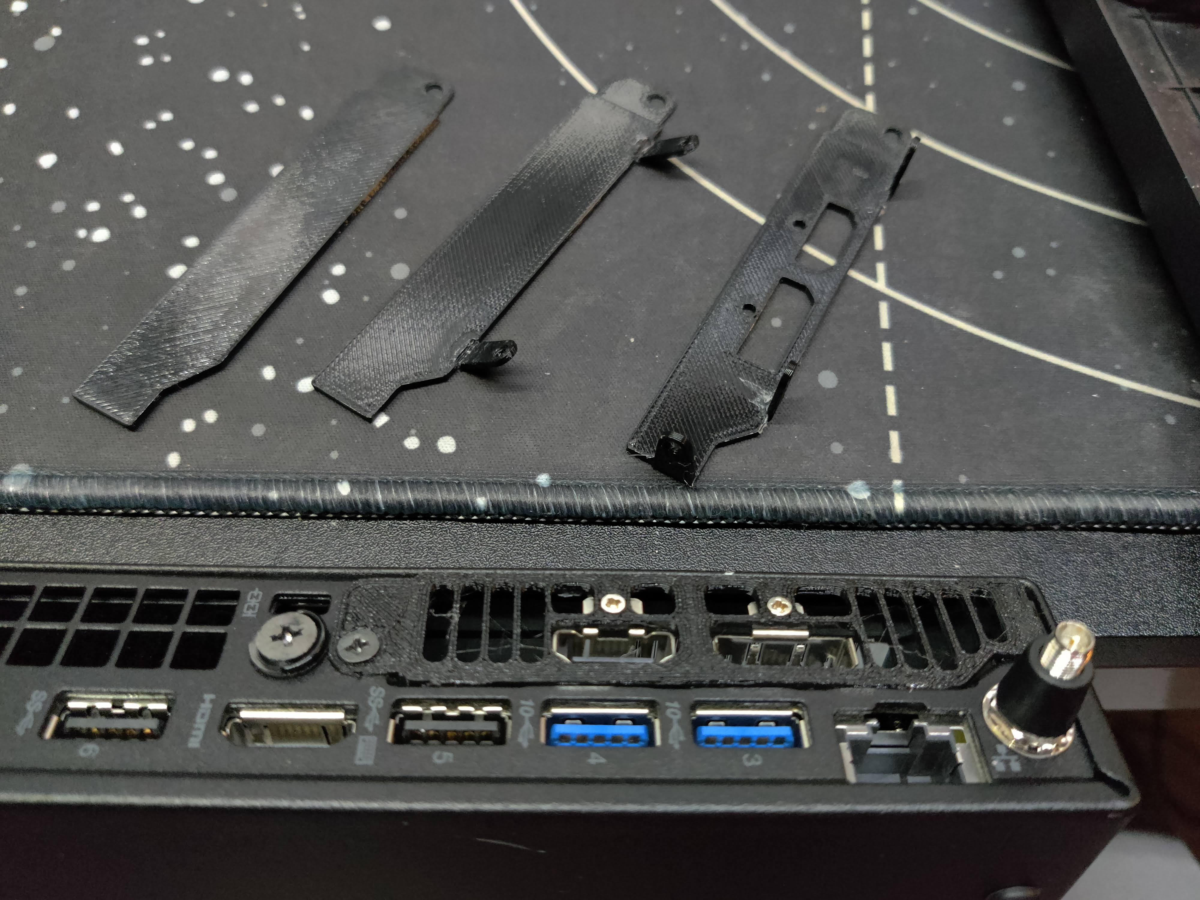 Lenovo P330 Tiny RX6400 PCIe Bracket by ShadowChaser | Download free ...
