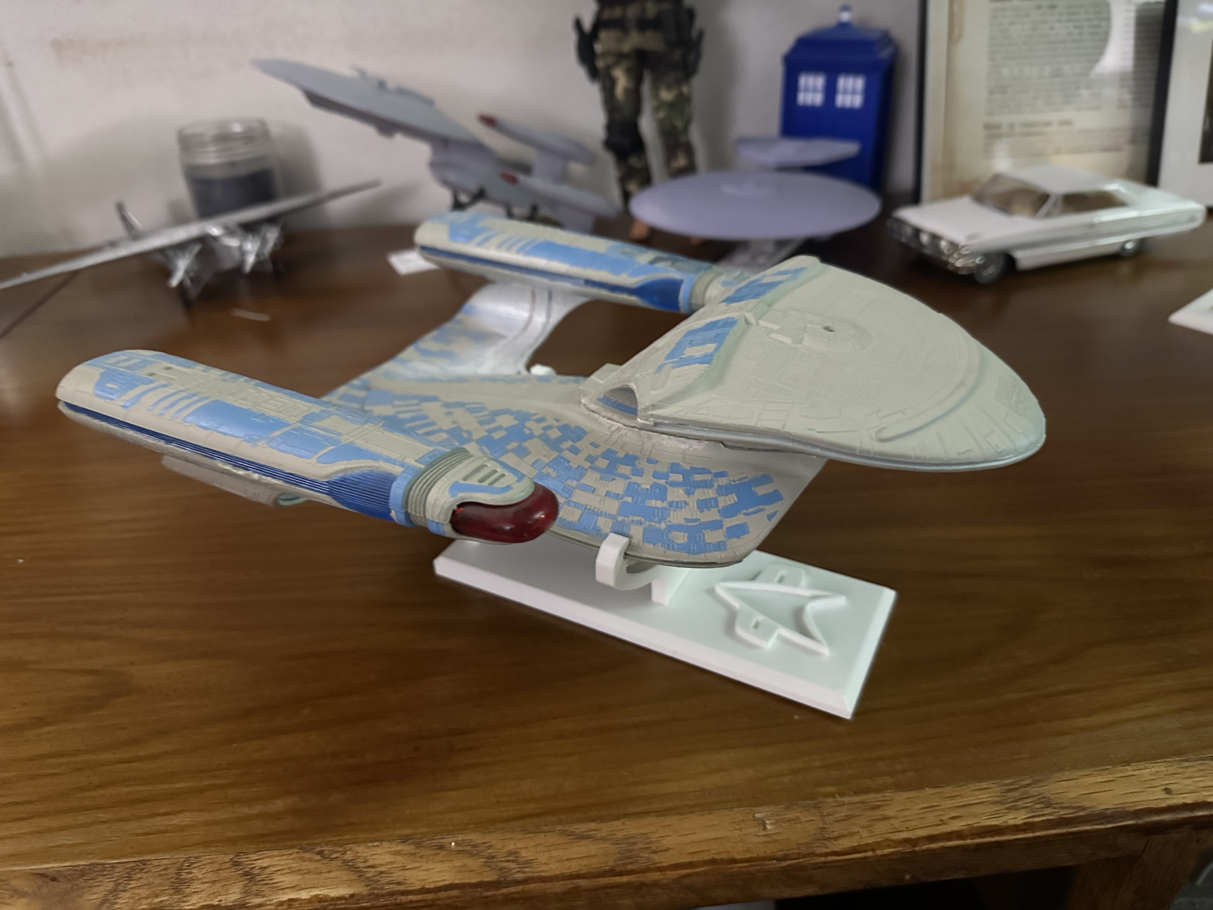 Star Trek Galaxy/Nebula Class Model Stands by Stephan | Download free ...