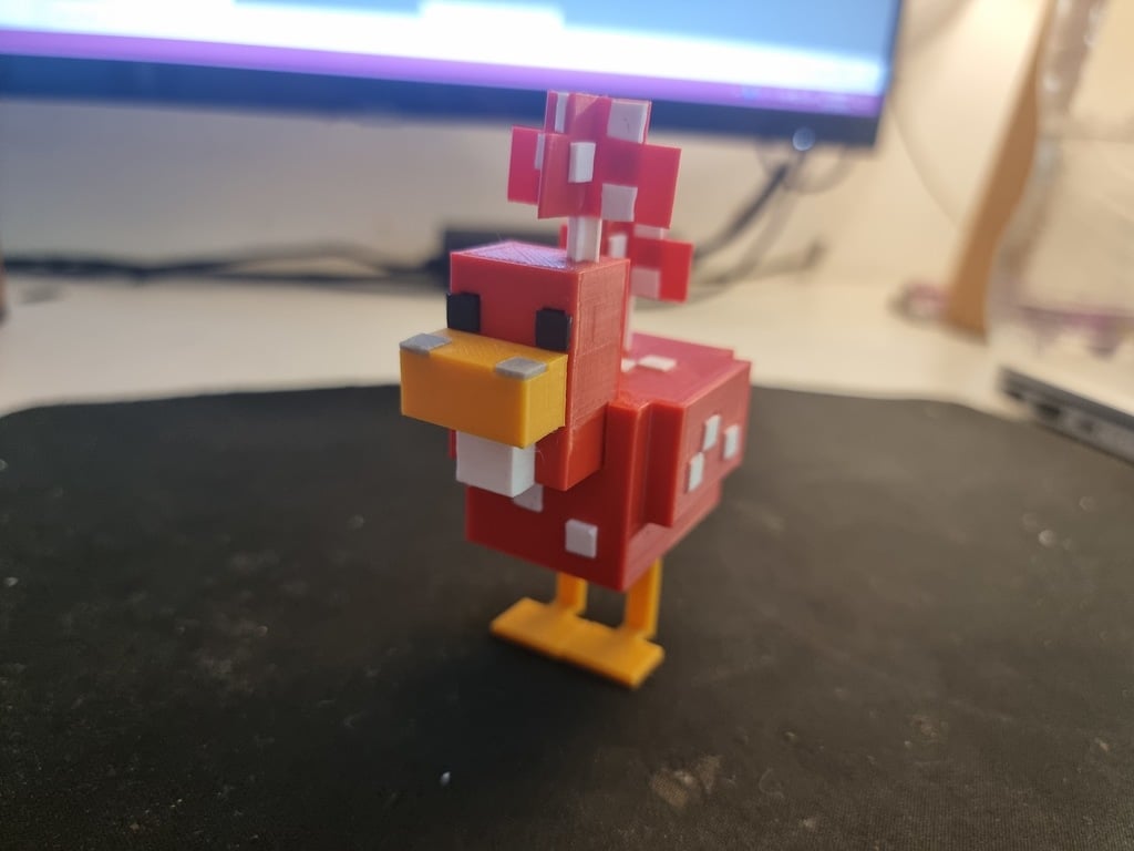 Minecraft Cluckshroom by beccaclarebear | Download free STL model ...