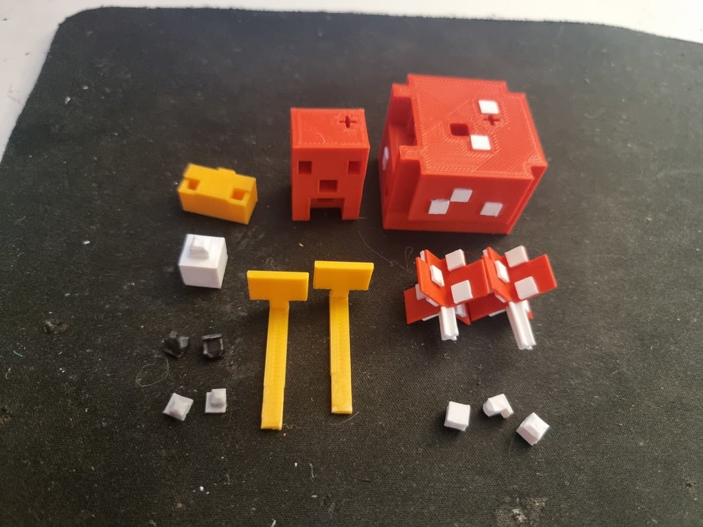 Minecraft Cluckshroom by beccaclarebear | Download free STL model ...