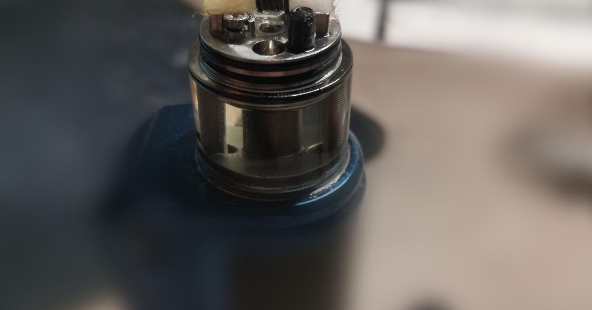 Čepík k atomizéru AMBITION MODS RIPLEY RDTA by Bob Vaping | Download ...