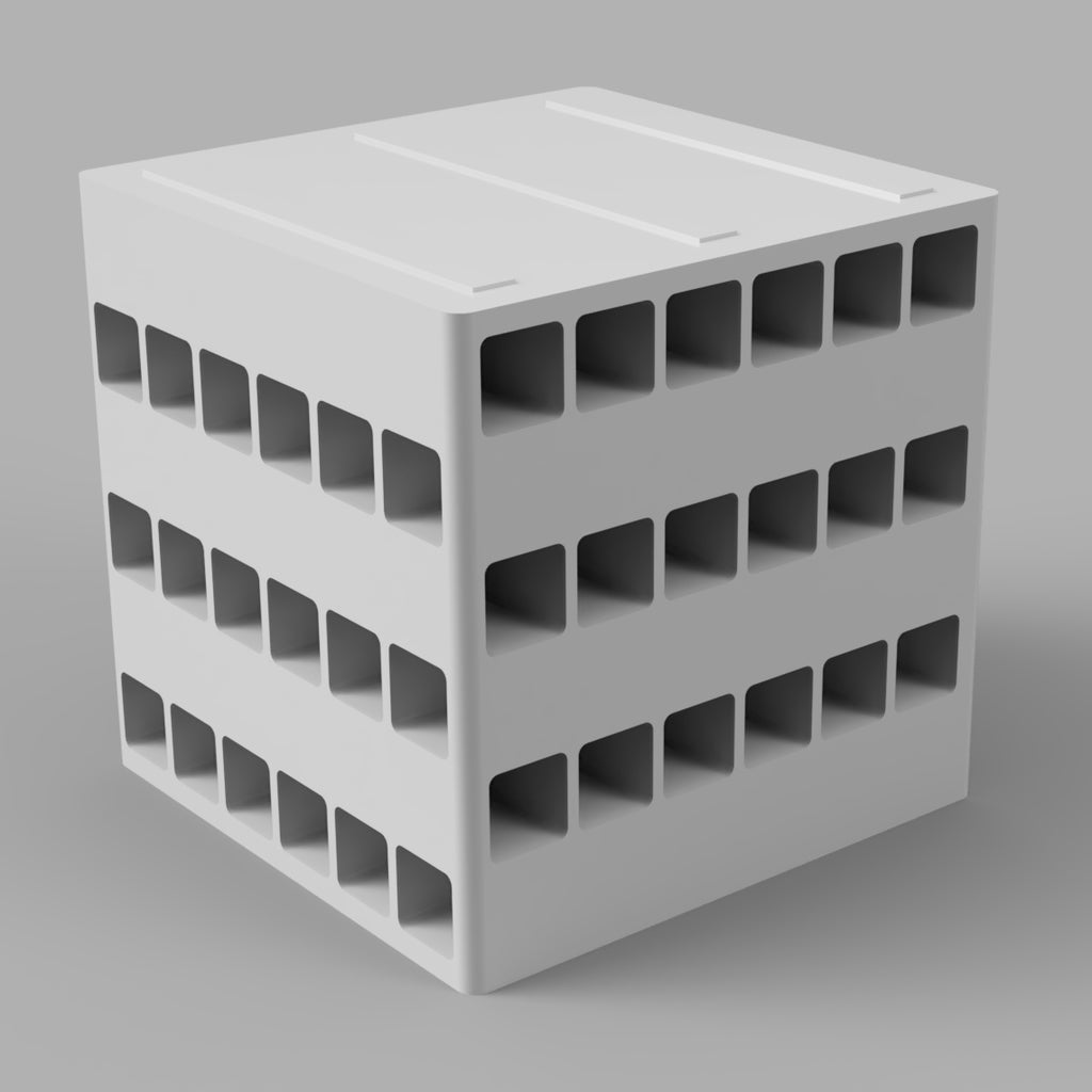 Stackable Copic® markers rack by Monsieur Luke | Download free STL ...