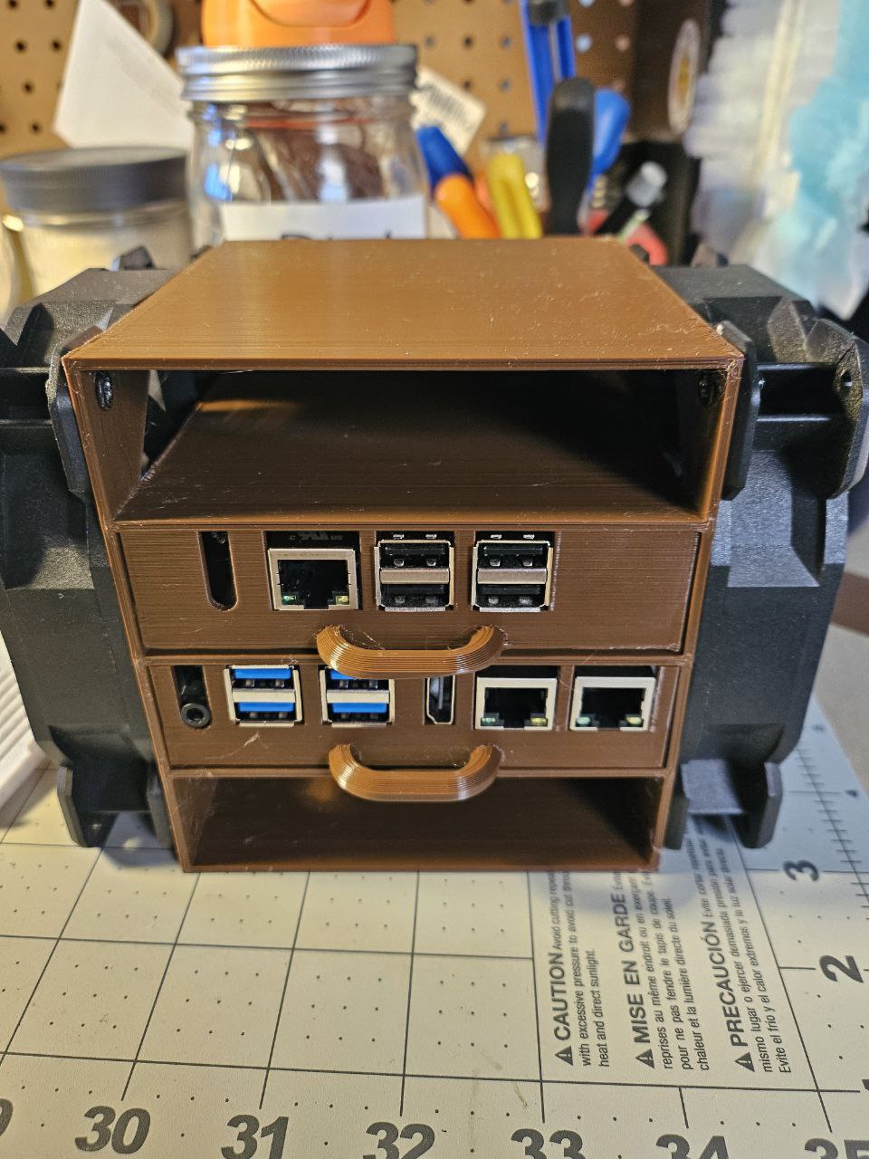 Single board computer mini "rack" by mothdotmonster | Download free STL ...