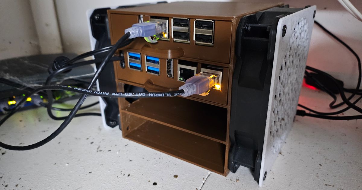 Single board computer mini "rack" by mothdotmonster | Download free STL ...