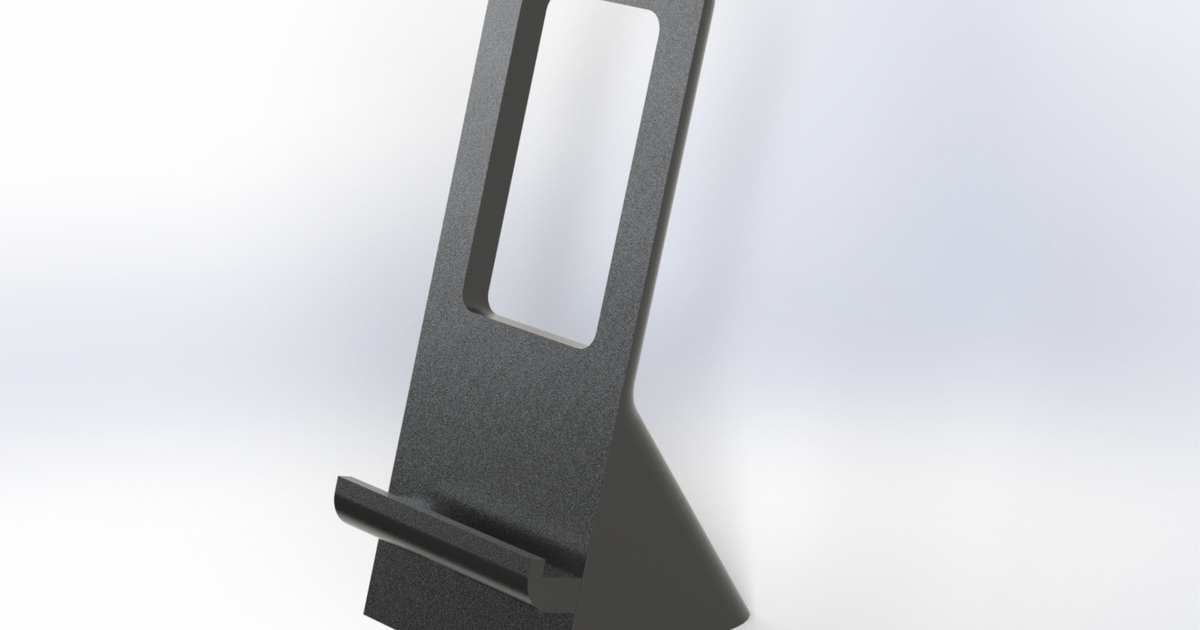 phone holder for phone by Sean | Download free STL model | Printables.com