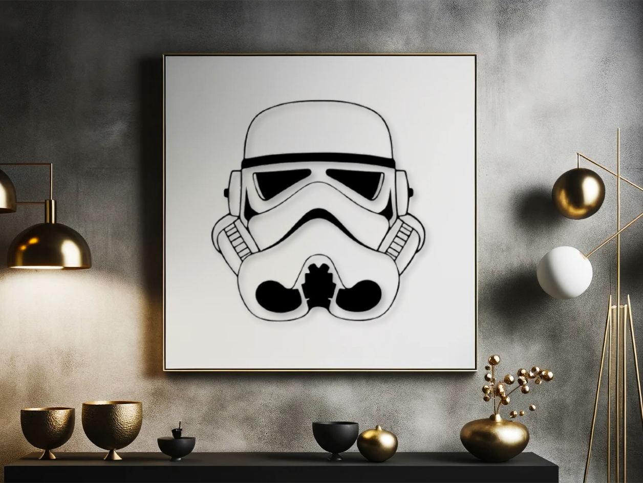 Stormtrooper Wall Decor by Kahraman | Download free STL model ...