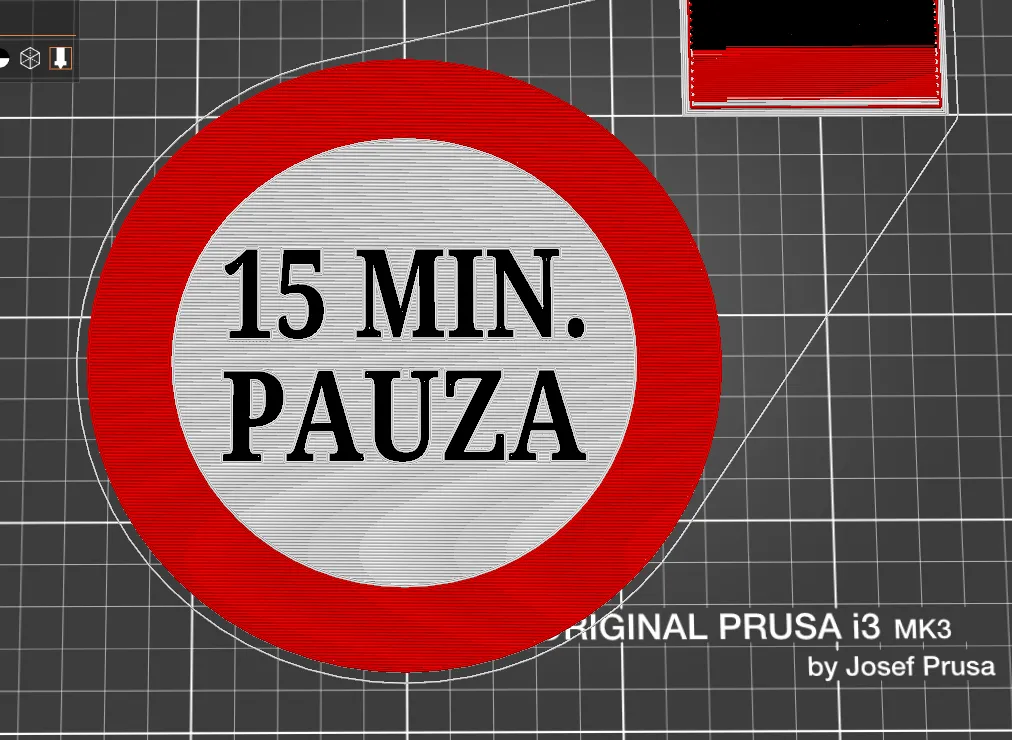 Cedule 15 minut pauza MMU, Multicolor by JamalXface3D | Download free ...