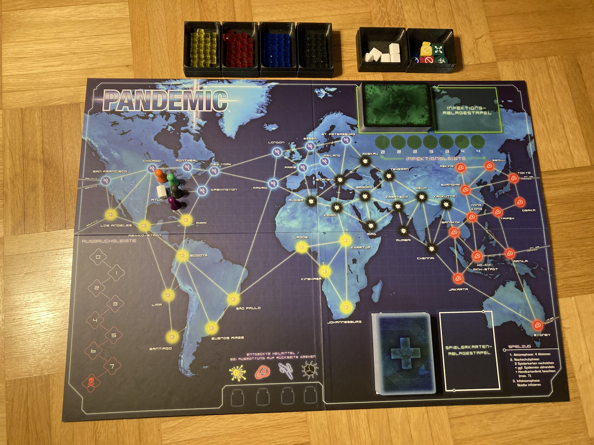 Pandemic board game insert par Pocahontius | Téléchargez gratuitement ...