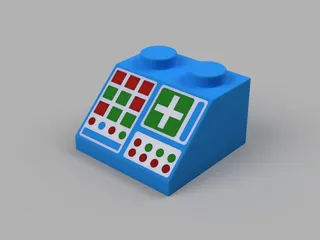 Lego Classic Computer Panel (Desktop sized) by Monsieur Luke | Download ...