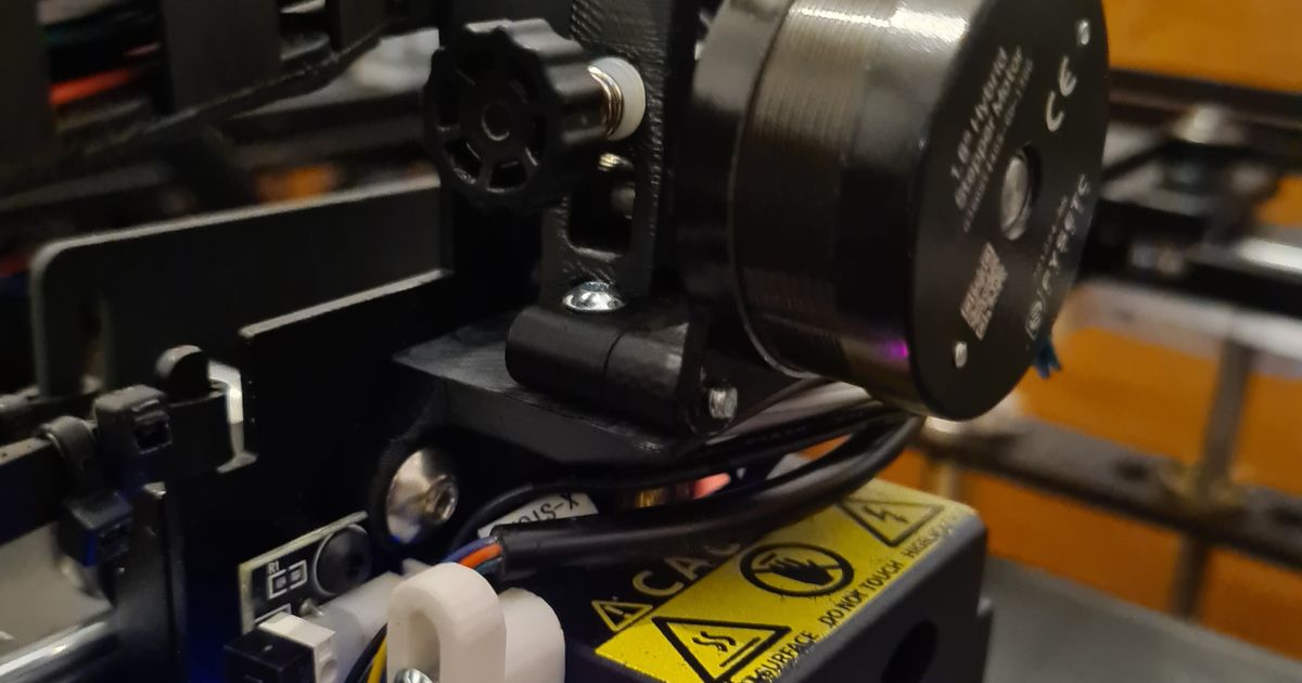 direct extruder mount Tronxy X5SA Sherpa Flathead by ru_di_y | Download ...